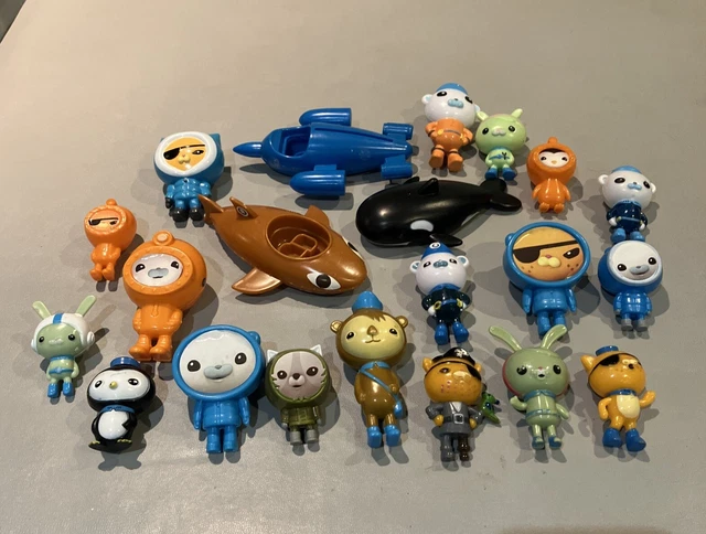 LOT DE 20+ figurines en plastique Octonauts Magazine jouets et ...