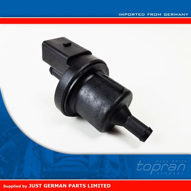 FUEL BREATHER PURGE Valve Crankcase Solenoid - Petrol - 1C0906517A ...