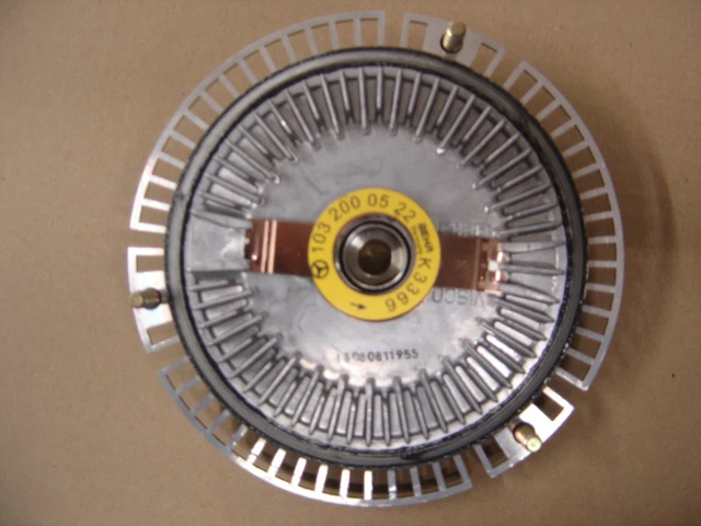 ORIGINAL-MERCEDES-BENZ VISCO-KUPPLUNG 190E 2.6 W201 103.200.05.22 BEHR ...