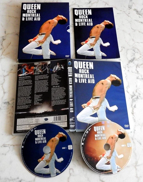 FREDDIE MERCURY QUEEN Rock Montreal & Live Aid 2Dvd Set 2007 Eagle Vision EUR 14,50 - PicClick IT