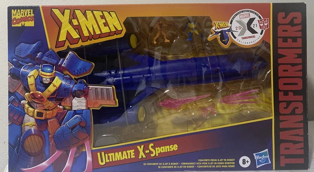 TRANSFORMERS: GENERATIONS - X-Men X-Jet Ultimate X-Spanse 8” Action ...
