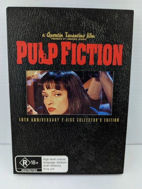 PULP FICTION 10TH Anniversary Special Edition, DVD, 1994 2 Disc Region ...