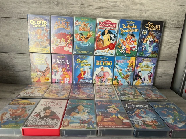 DISNEY VHS TAPES Bundle Video 24 X Vintage £34.99 - PicClick UK