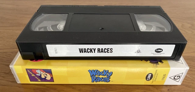 WACKY RACES VHS 10 Episodes Cartoon Classics Hanna-Barbera Video 1996 ...