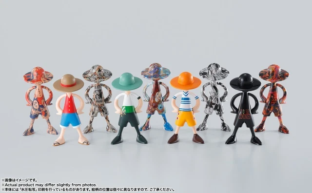 BANDAI ONE PIECE Adventure Archive Vol.1 Luffy Blind Box Figure set ...