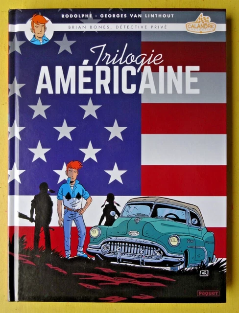 BD BRIAN BONES détective privé Trilogie américaine EO 2021 TTBE NEUF ...