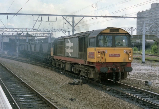BRITISH RAIL 58041 Class 58 Co-Co Diesel Locomotive Railway Photo ...