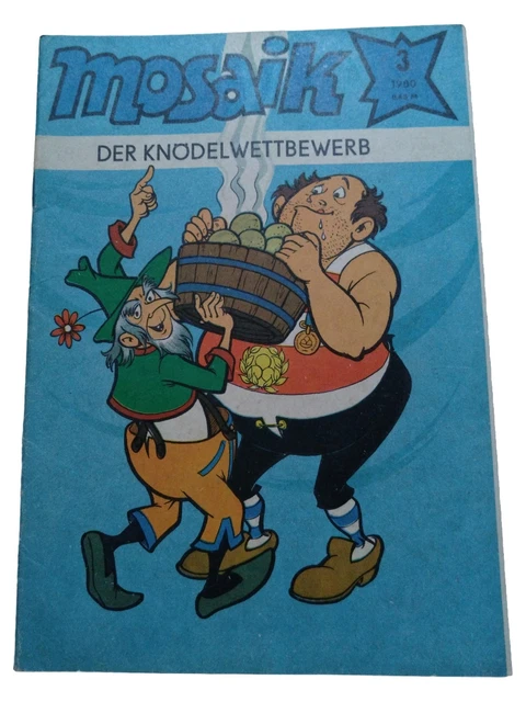 MOSAIK COMIC DER Knödelwettbewerb Heft 3 Taschenbuch Deutsch Humor ...