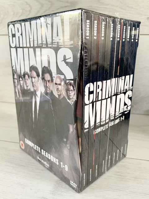 CRIMINAL MINDS SEASON 1-9 DVD Complete Boxset New Sealed Series Police ...