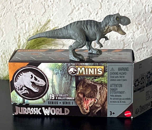 2025 JURASSIC WORLD Rebirth MINIS Dinosaur Series 1 T-REX Tyrannosaurus NEW +BOX $23.74 ...