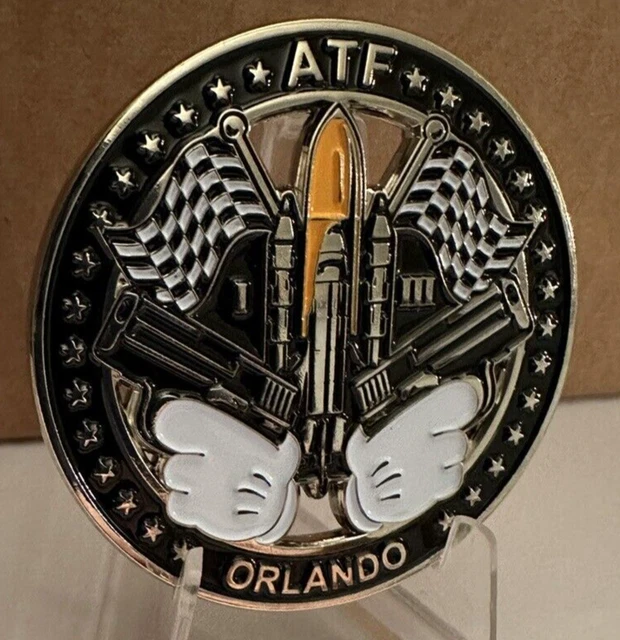 SOUGHT AFTER ATF Orlando, Florida Office Challenge Coin $102.50 - PicClick