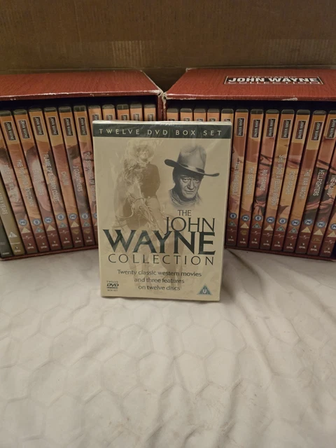 THE CLASSIC JOHN Wayne Collection Deagostini Boxset 46 Films New & Used ...