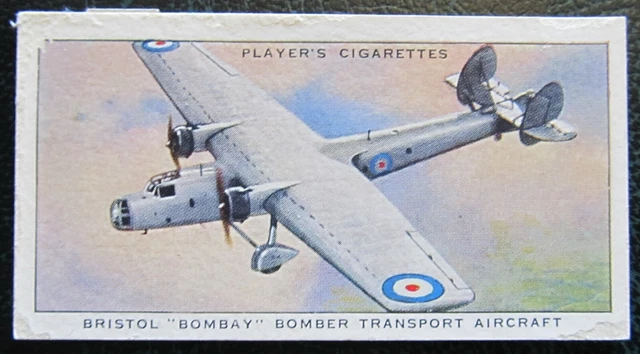 JOHN PLAYER CIGARETTE Card Bristol Bomber Aircraft of the RAF EUR 2,31 - PicClick DE
