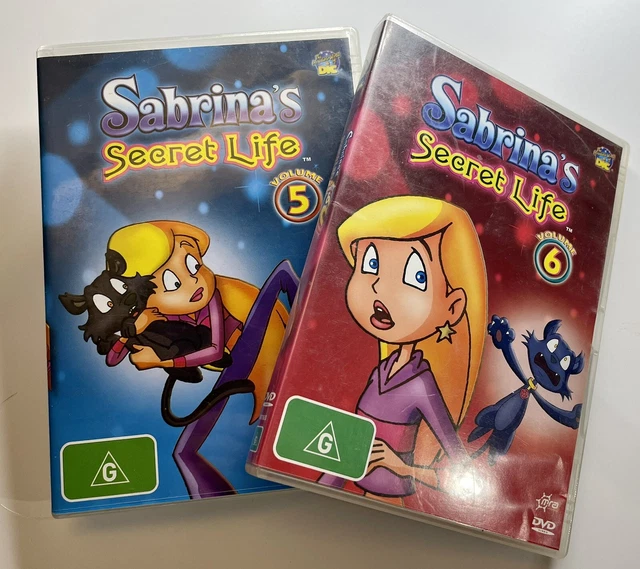 2 X DVD’S Sabrina’s Secret Life Volume 5 & 6 Rare DVD R4 Teenage Witch ...