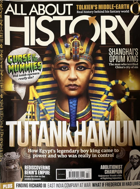 ALL ABOUT HISTORY Magazine Issue #122 - Tutankhamun £7.95 - PicClick UK