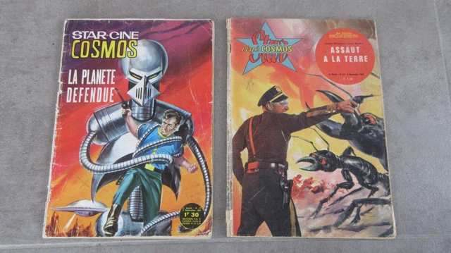 STAR CINE COSMOS 77 PLANETE défendue INTERDITE 1964 & 55 Assaut à la ...
