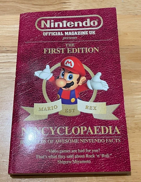 NINTENDO OFFICIAL MAGAZINE UK - Nincyclopaedia (The First edition) £7. ...