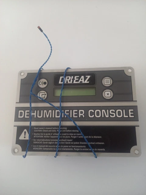 DRI-EAZ DRIZAIR 1200 1800 2000 Dehumidifier Control Panel plus de frost ...