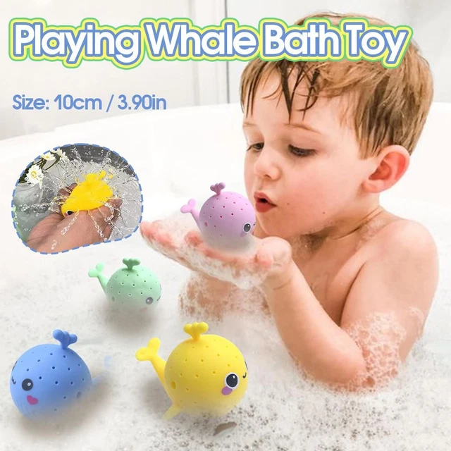 HAPE BUBBLE BLOWING Whale Baby Squirt Toy For Bath SellAU Time 88 Play ...