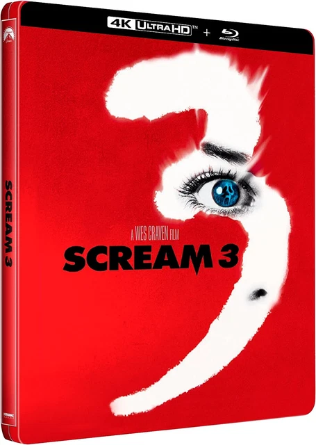 Scream 3 4k Uhd Blu Ray Steelbook Brand New And Sealed Pre Order