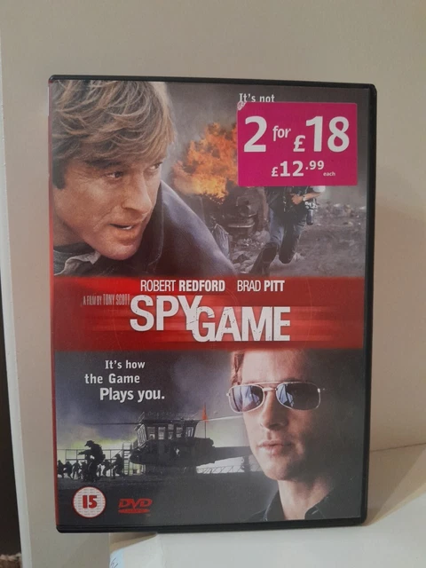 SPY GAME (2002) DVD Robert Redford, Brad Pitt LIKE NEW (5) EUR 5,27 ...