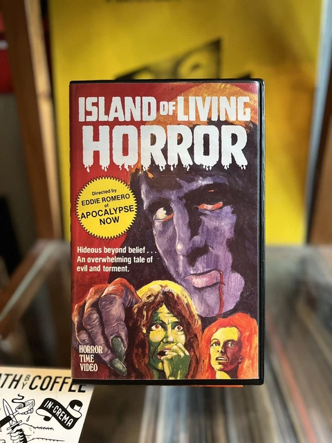 ISLAND OF LIVING Horror Pre Cert VHS Horror Big Box Ex Rental £80.00 ...