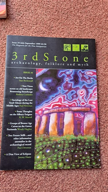 3RD STONE MAGAZINE. Archaeology Folklore Myth. ISSUE 36. VERY RARE £12. ...