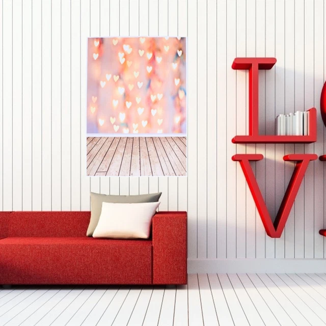 WEDDING DECOR VALENTINE'S Day Backdrop Studio Prop Romantic Photo $25. ...