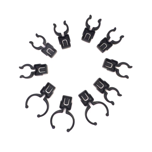 MONSTER HIGH Deluxe Deadluxe School Replacement Clips 7 Small & 3 Large ...