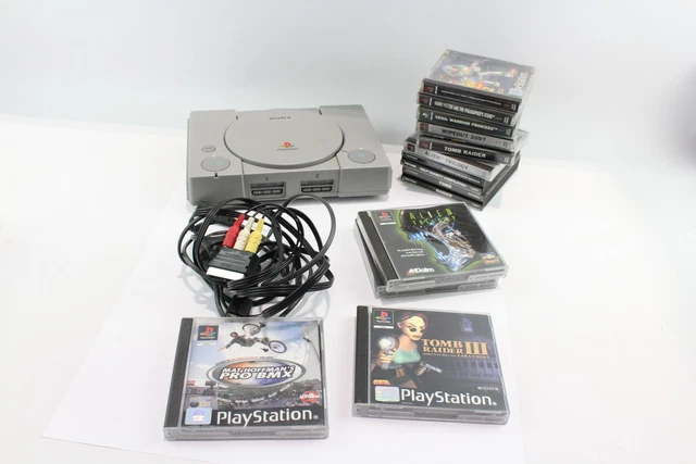 SONY PLAYSTATION PS1 Working With Games Inc Toy Story 2 Tomb Rider III ...