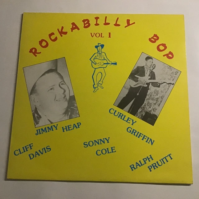 V.A.: ROCKABILLY BOP Vol. 1 Lp Jimmy Heap Curley Griffin Sonny Cole ...
