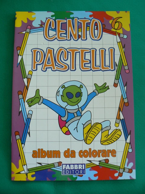 CENTO PASTELLI 6 album da colorare - Fabbri editori - Libro nuovo in ...