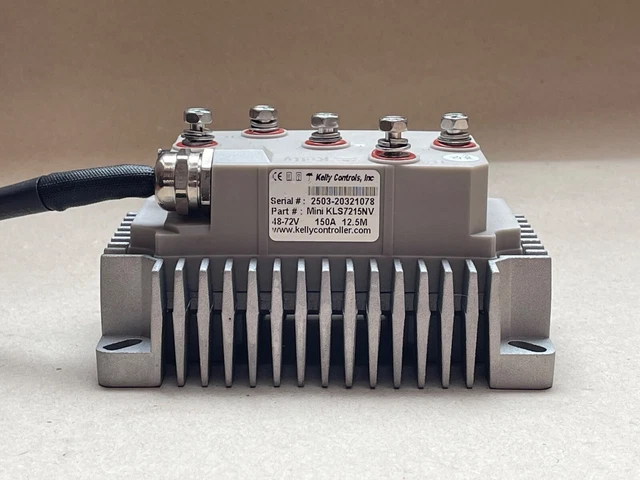 72V / 2KW Kelly KLS7210NV BLDC Motor-Controller 36-86V Sinus Mini ...
