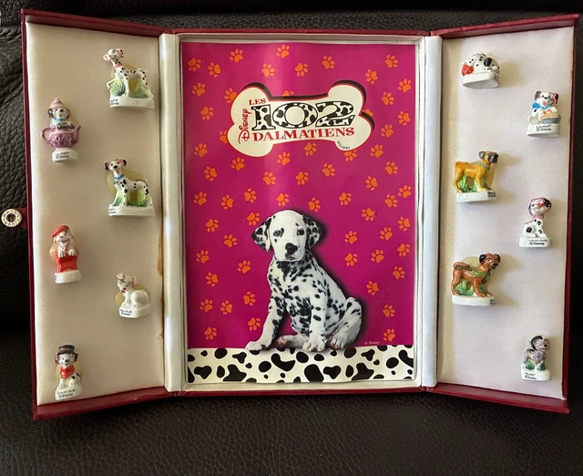 COLLECTION FÈVES WALT disney serie les 102 dalmatiens chien personnage ...