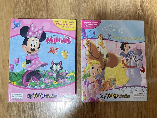 MY BUSY BOOKS Disney Junior Minnie Mouse & Disney Princess Figures ...