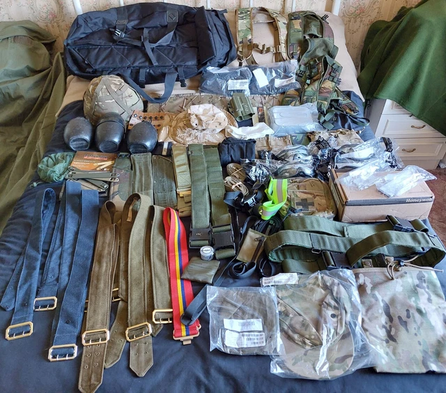 BRITISH ARMY SURPLUS Joblot Clothing Field Gear £89.95 - PicClick UK