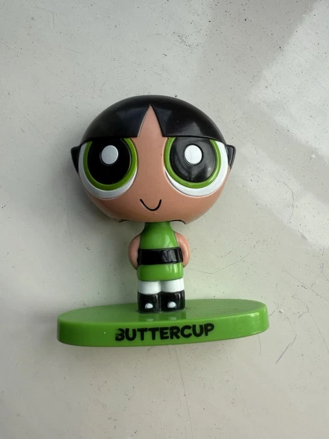 POWERPUFF GIRLS CARTOON Network Kellogg’s Wobble head Buttercup £4.90 ...