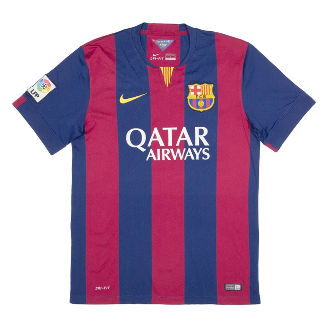 NIKE 2014-15 FC Barcelona Home Kit Neymar JR 11 Mens Football Shirt ...