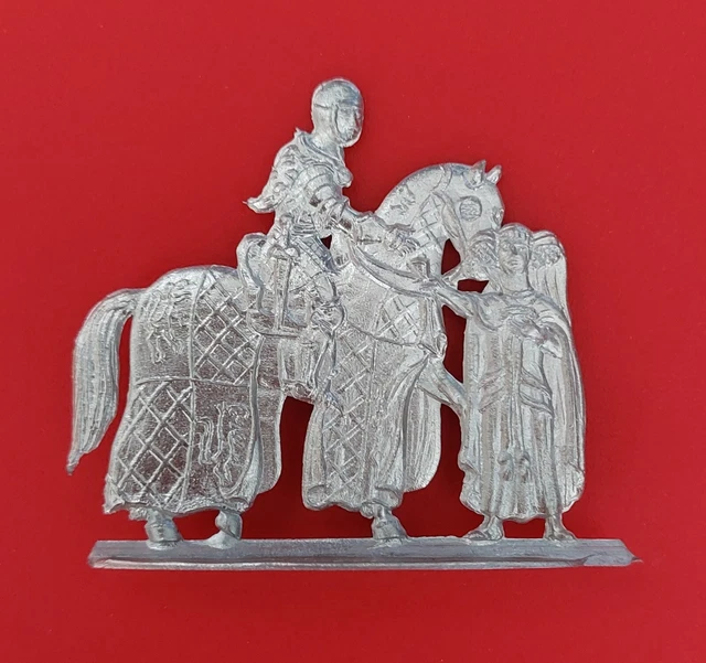 SIR JOHN FITZALAN - Medieval Knight - Zinnfiguren Flachfiguren - EUR 3 ...