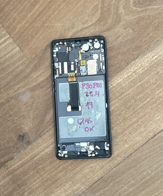 ORIGINAL HUAWEI P30 Pro Display Defekt Ohne Funktion - Glas & Rahmen ...
