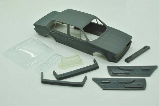 1/24 3D PRINT resin body VW Jetta MK1 4door transkit for Revell EUR 53 ...