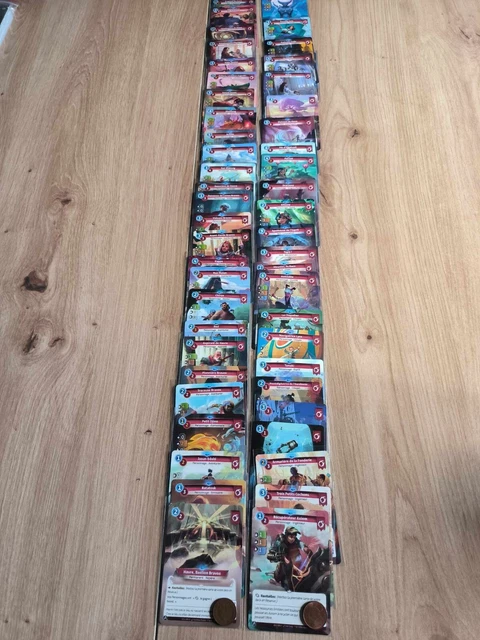 CARTE ALTERED TCG - Lot complet rare de la faction Bravos (54 cartes ...