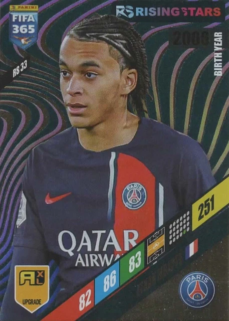 PANINI FIFA 365 Upgrade 2024 RS33 Ethan Mbappé Paris Saint-Germain EUR ...