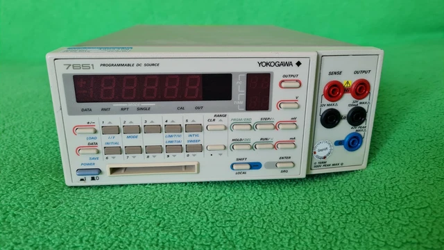 YOKOGAWA 7651 PROGRAMMABLE DC Source Programmierbare Stromquelle EUR ...