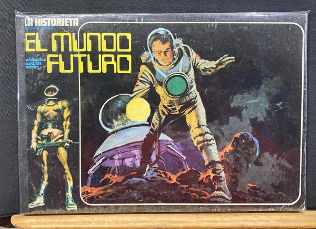RETAPADO LA HISTORIETA EL MUNDO FUTURO Ed. Ursus 1973 Dibujo Boixcar ...