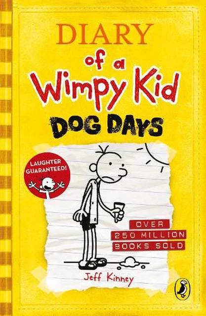 DIARY OF A Wimpy Kid: Dog Days (Book 4) by Jeff Kinney (English ...