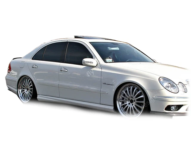 FITS MERCEDES TUNING W211 spoiler rear spoiler new paint car Cubanite ...