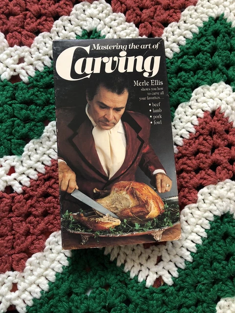 MASTERING THE ART Of Carving Merle Ellis Vhs 1987 Edgecraft Corp EUR 5 ...