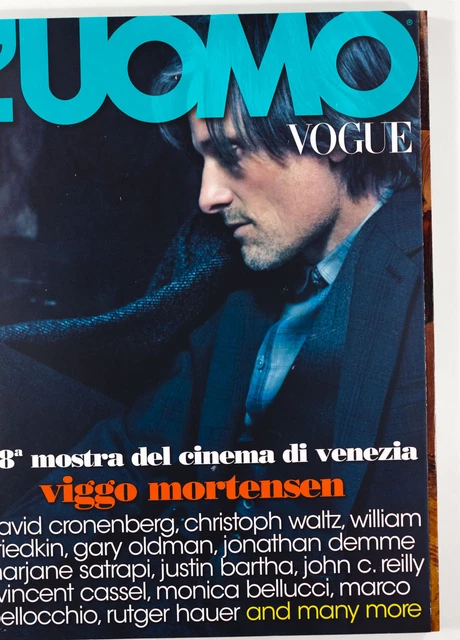 GARY OLDMAN VINCENT Cassel Monica Bellucci & Rutger Hauer L'uomo Vogue ...