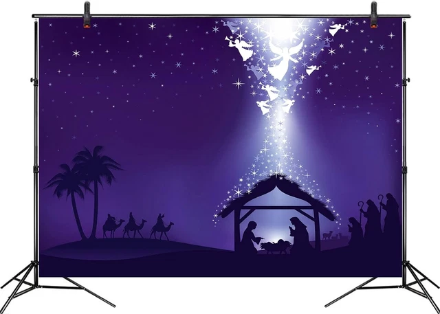 Nativity Scene Backdrop